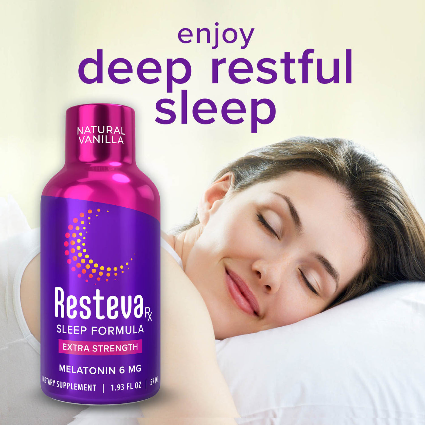 Resteva RX: Natural Sleep Aid for Restorative Sleep and Relaxation ...