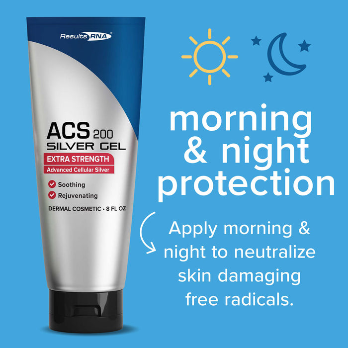 ACS 200 Silver Glutathione Gel: Topical Skin Health and Antioxidant ...