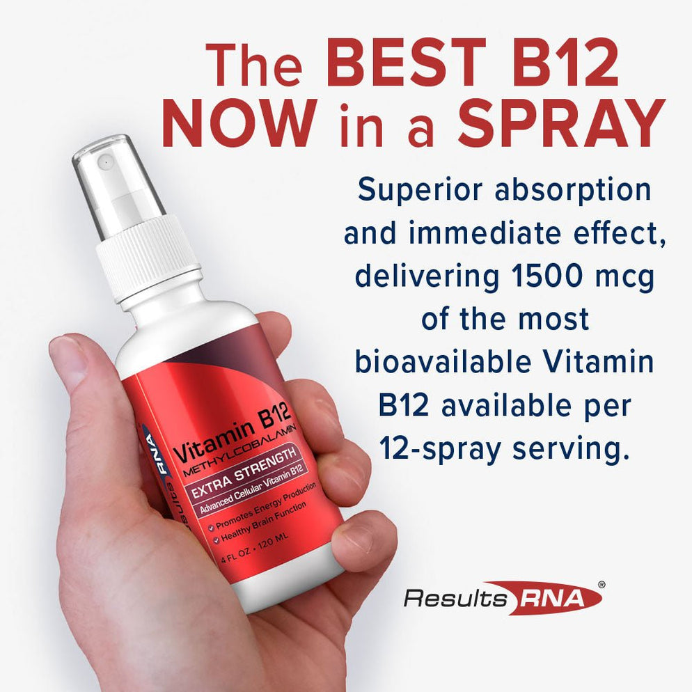 Vitamin B12 Extra Strength: Energy and Metabolism Boosting Supplement ...