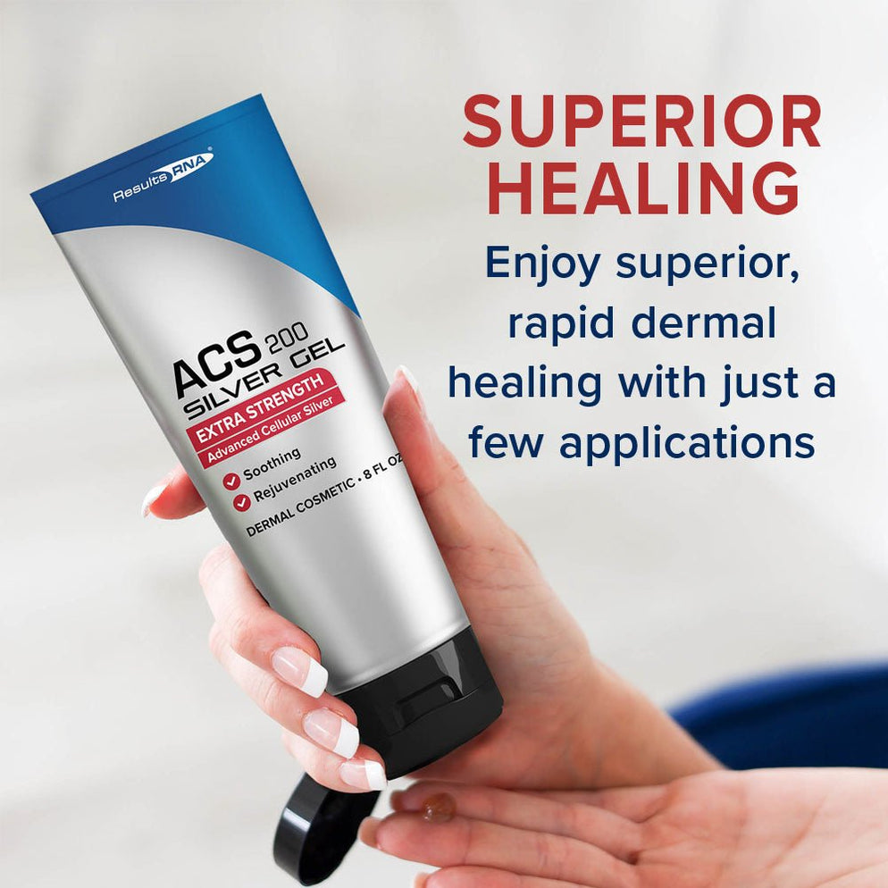 ACS 200 Silver Glutathione Gel: Topical Skin Health and Antioxidant ...