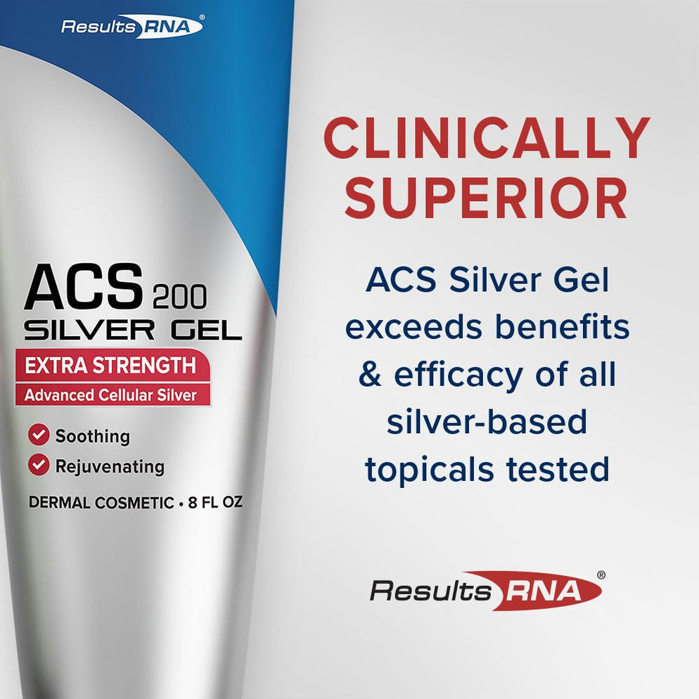 ACS 200 Silver Glutathione Gel: Topical Skin Health and Antioxidant ...