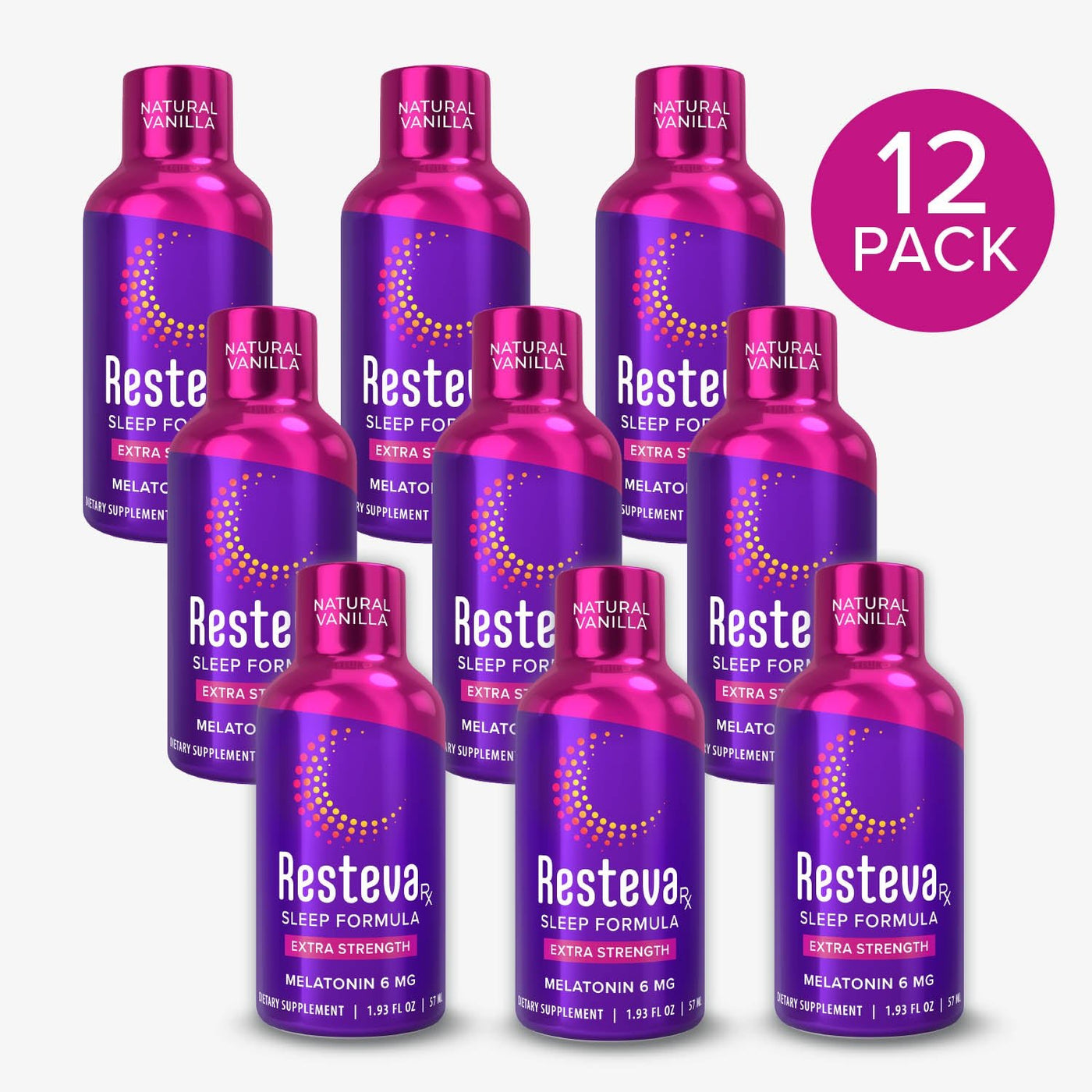 Resteva RX: Natural Sleep Aid for Restorative Sleep and Relaxation ...