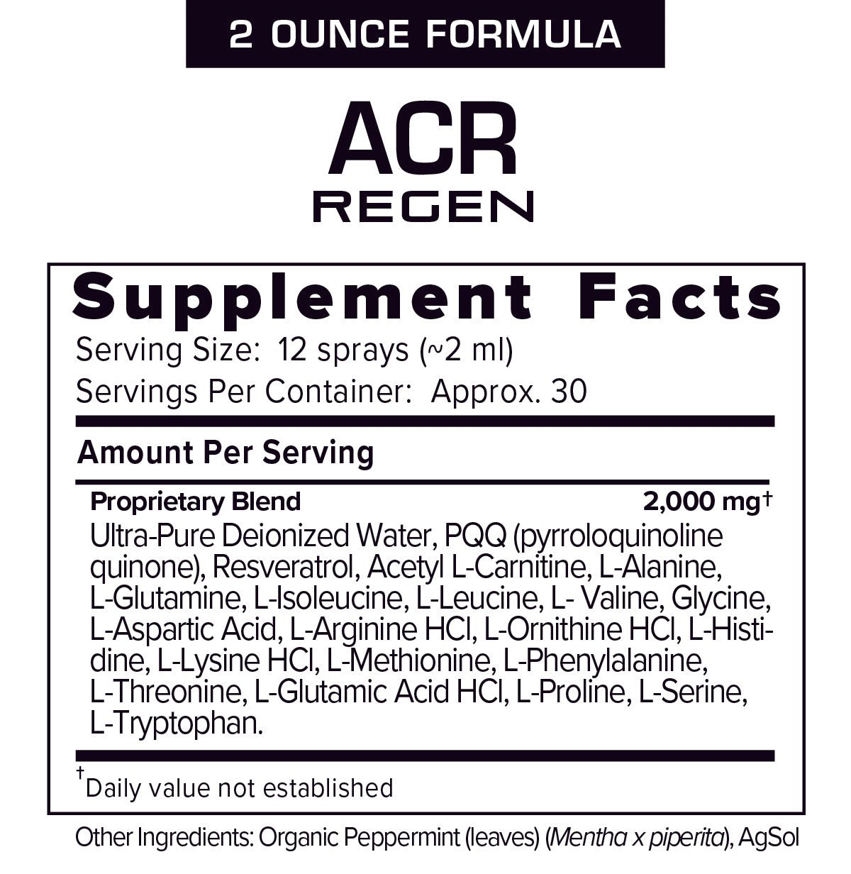 ACR Regen: Muscle Recovery and Support Supplement for Athletes ...