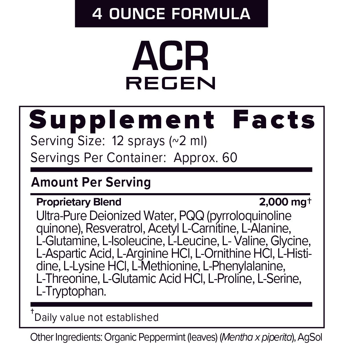 ACR Regen: Muscle Recovery and Support Supplement for Athletes ...