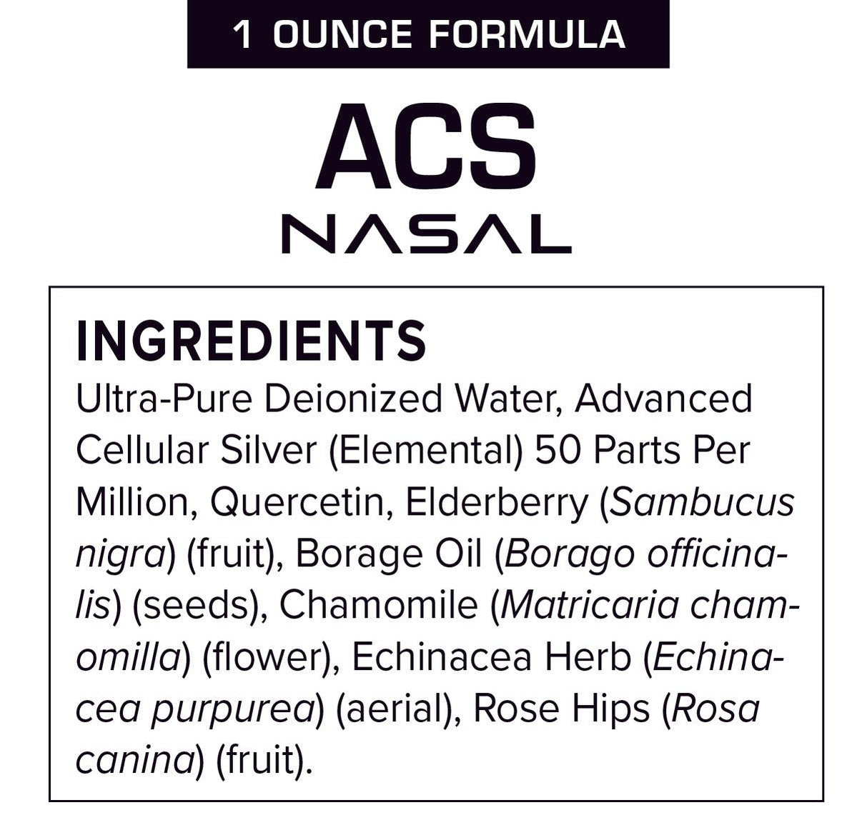 ACS Nasal Spray: Effective Colloidal Silver Formula for Sinus Health ...